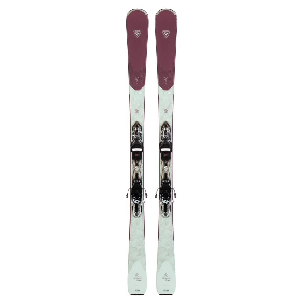 Rossignol Experience 78 Carbon Womens Skis 146 W/Xpress 10 Bindings Black Sparkle