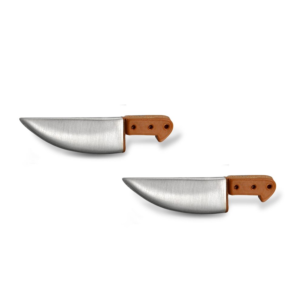 Personalize Culinary Gourmet Cook Foodie Restaurant Owner Shirt Chef Knife Cufflinks For Men For Graduation Bullet Hinge Back Silver Tone Stainless Steel