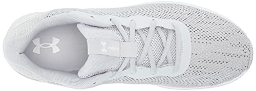 Under Armour Women's Shadow, Halo Gray (100)/White, 8 M US