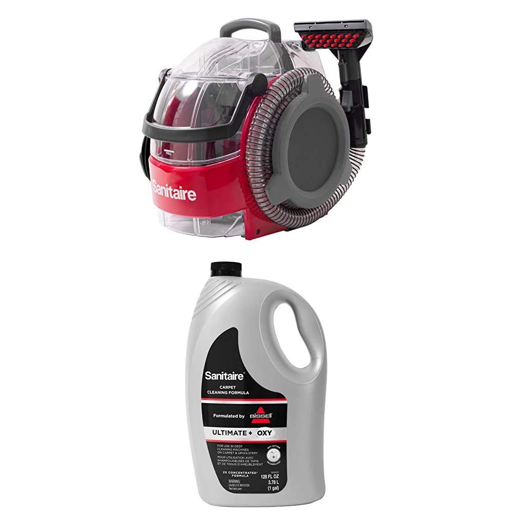 Sanitaire Restore Portable Spot Carpet Extractor + Ultimate Carpet Cleaner