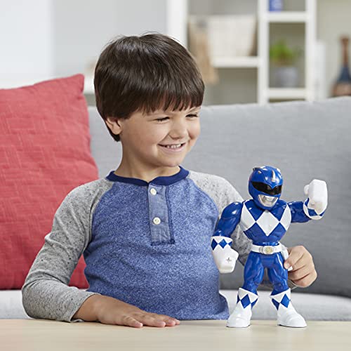 Power Rangers Playskool Heroes Mega Mighties Blue Ranger Brown/a