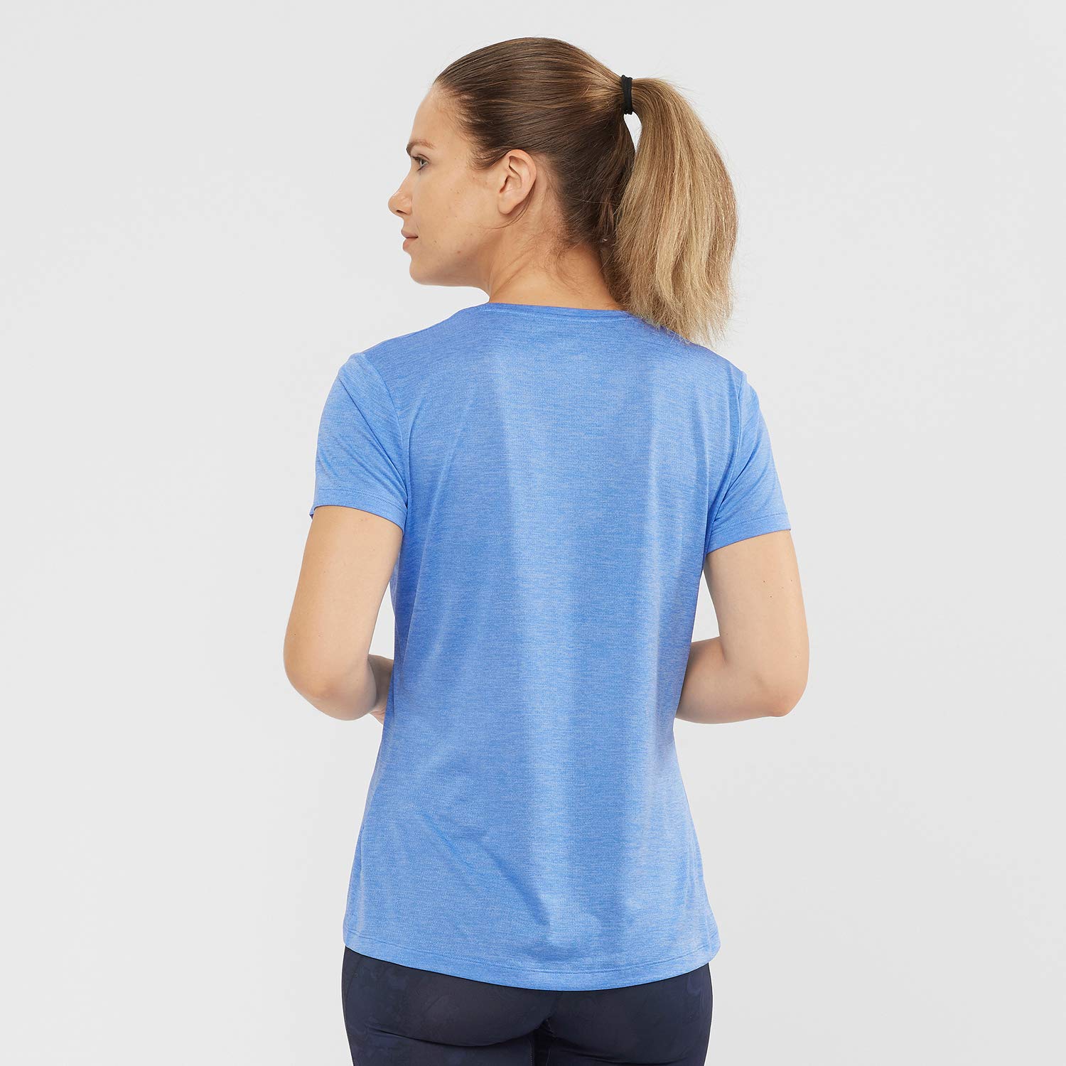 Salomon Women's Standard T-Shirt (Short Sleeve), Marina, M