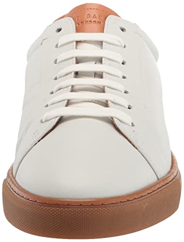 Ted Baker Men's UDAMMO Sneaker, White, 13