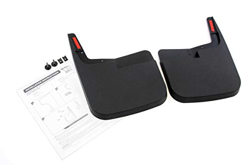 Red Hound Auto Premium Heavy Duty Molded 2015-2020 Compatible with Ford F-150 Mud Flaps Guards Splash Front Rear 4pc Set (with OEM Fender Flares/Trim)