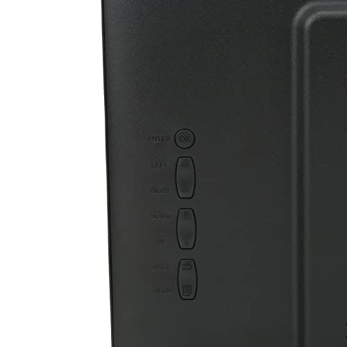 Smart Photo Frame, Multifunctional Black Slideshow Smart Photo Album 22 Inch with Dormitory Support (US Plug)