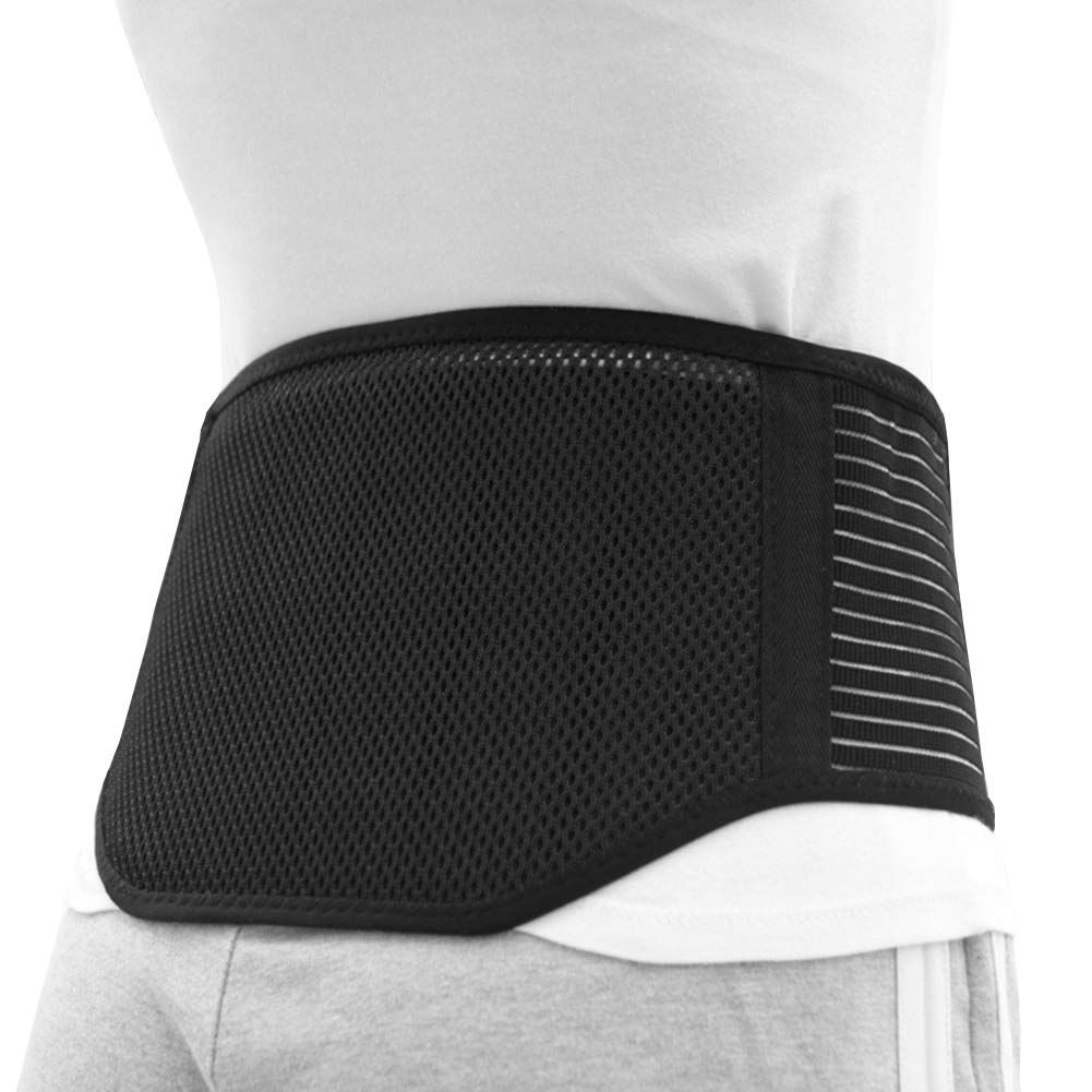 TANGIST Adjustable Lumbar Brace Belt Lower Back Support, Magnetic Therapy Back Pain Relief Injury Prevention For Men & Women Herniated Disc (Size : XXL)