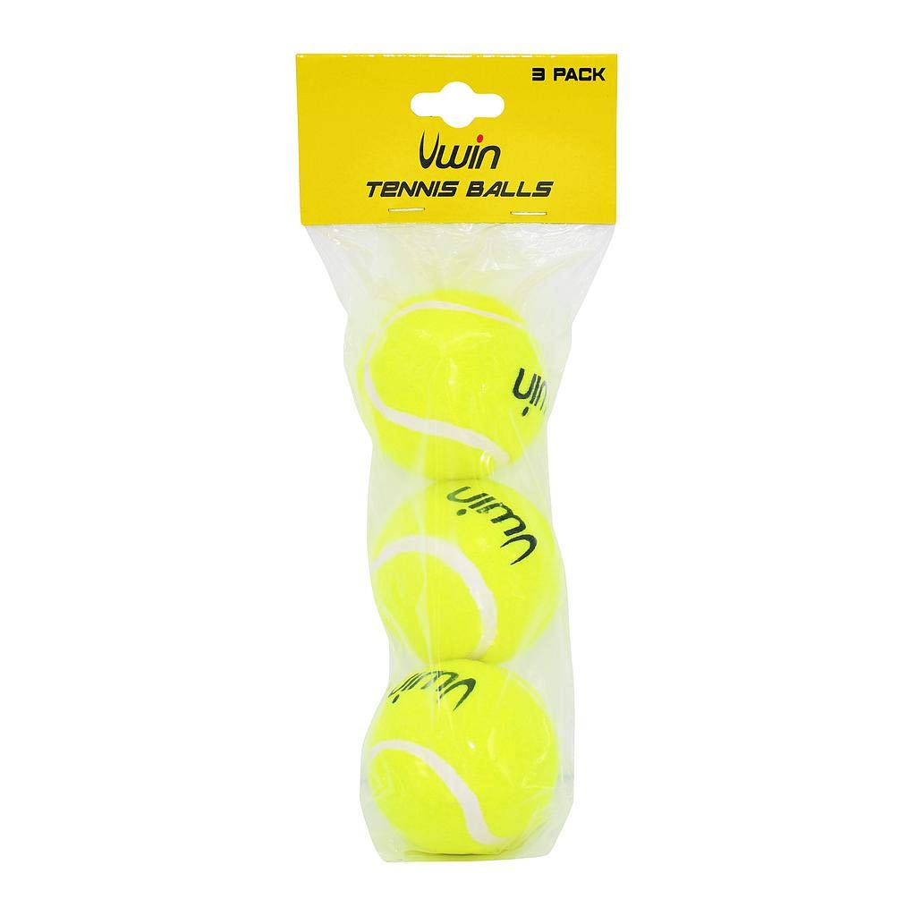 Uwin Reydon Vwin 3 Pack Tennis Balls, Blue, K-REY-UWB115