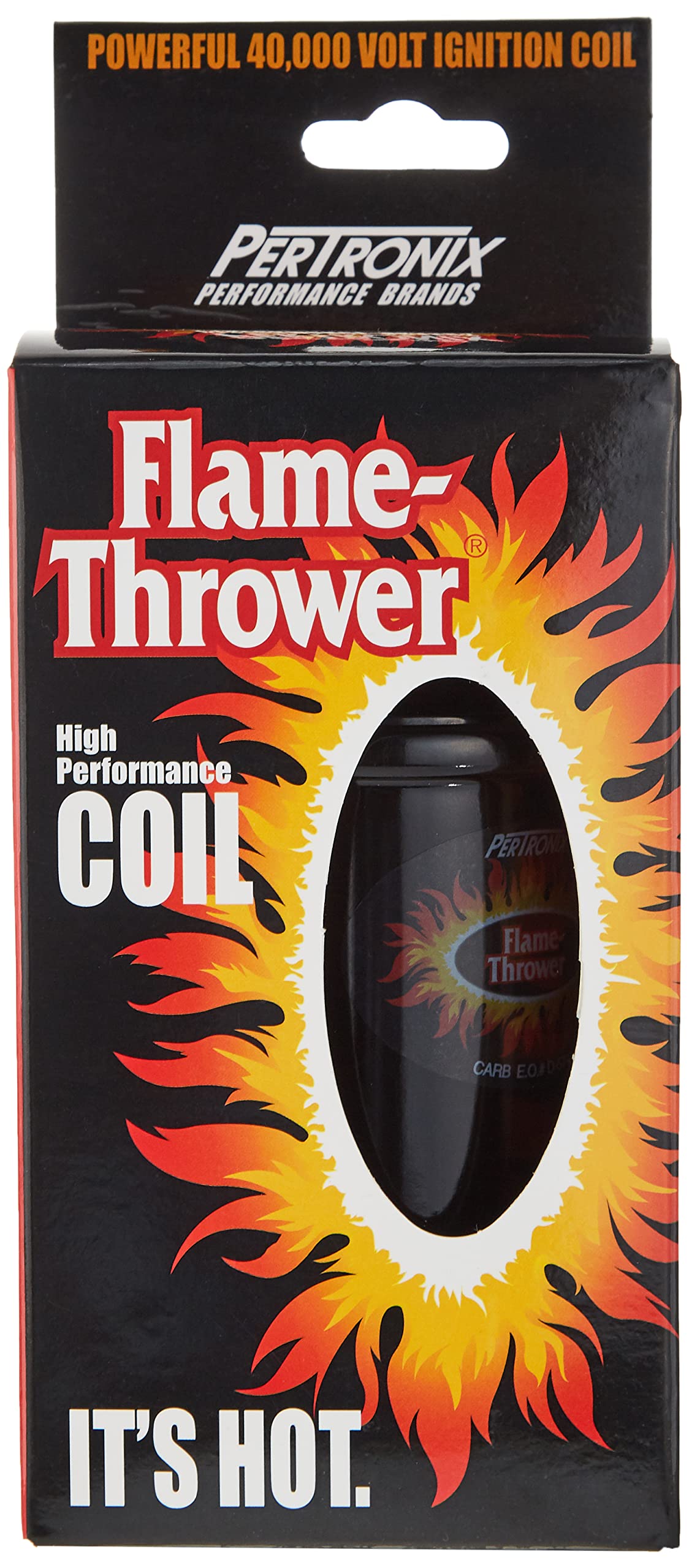 PerTronix 40511 Flame-Thrower 40,000 Volt 3.0 ohm Coil , Black