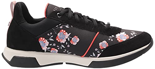 Ted Baker Women's AYLAHH Sneaker, Black, 6