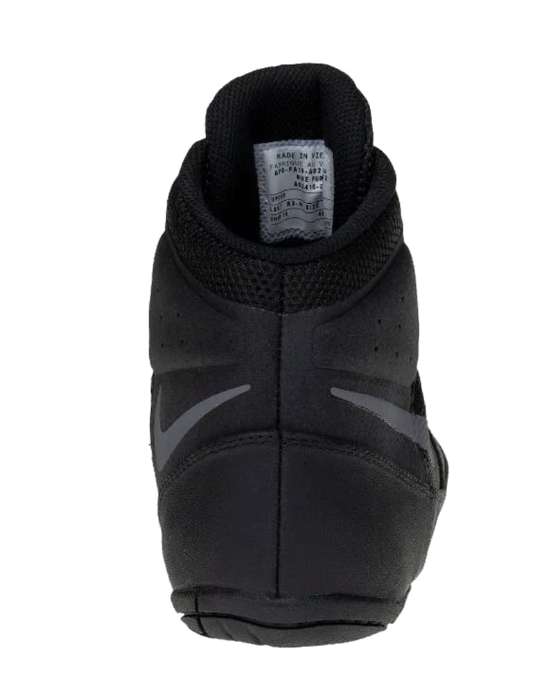 Nike Men's Fury Wrestling Shoes nkAO2416 010 (us_Footwear_Size_System, Adult, Men, Numeric, Medium, Numeric_9) Black/Dark Grey