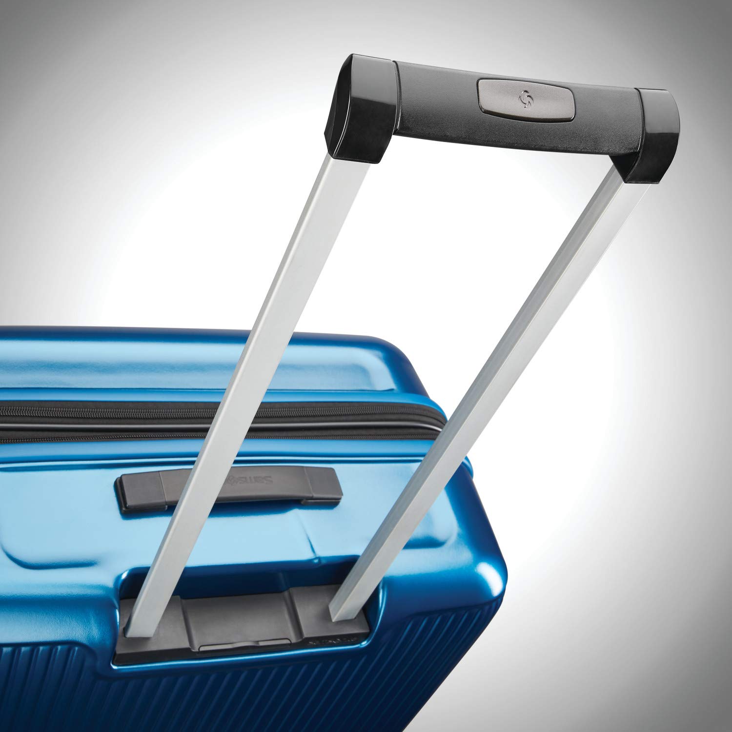 Samsonite Intuit DLX Hardside Spinner (Deep Blue, Checked-Medium 25-Inch)