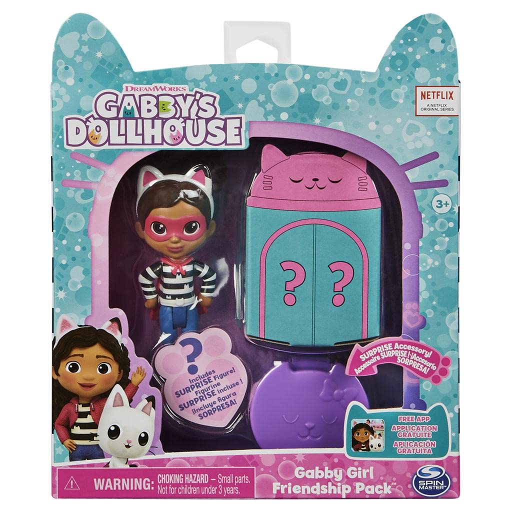 Spin Master 6062114 Gabby`s Dollhouse Friendship Pack with Gabby Girl Surprise Figure and Accessory
