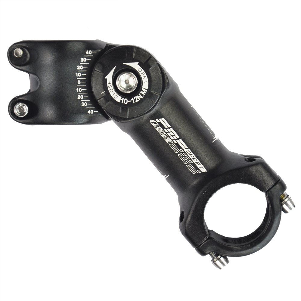 UPANBIKE Bike Stem 28.6mm Adjustable Stem Aluminum Alloy Φ25.4mm/Φ31.8mm(31.8mm * 110mm)