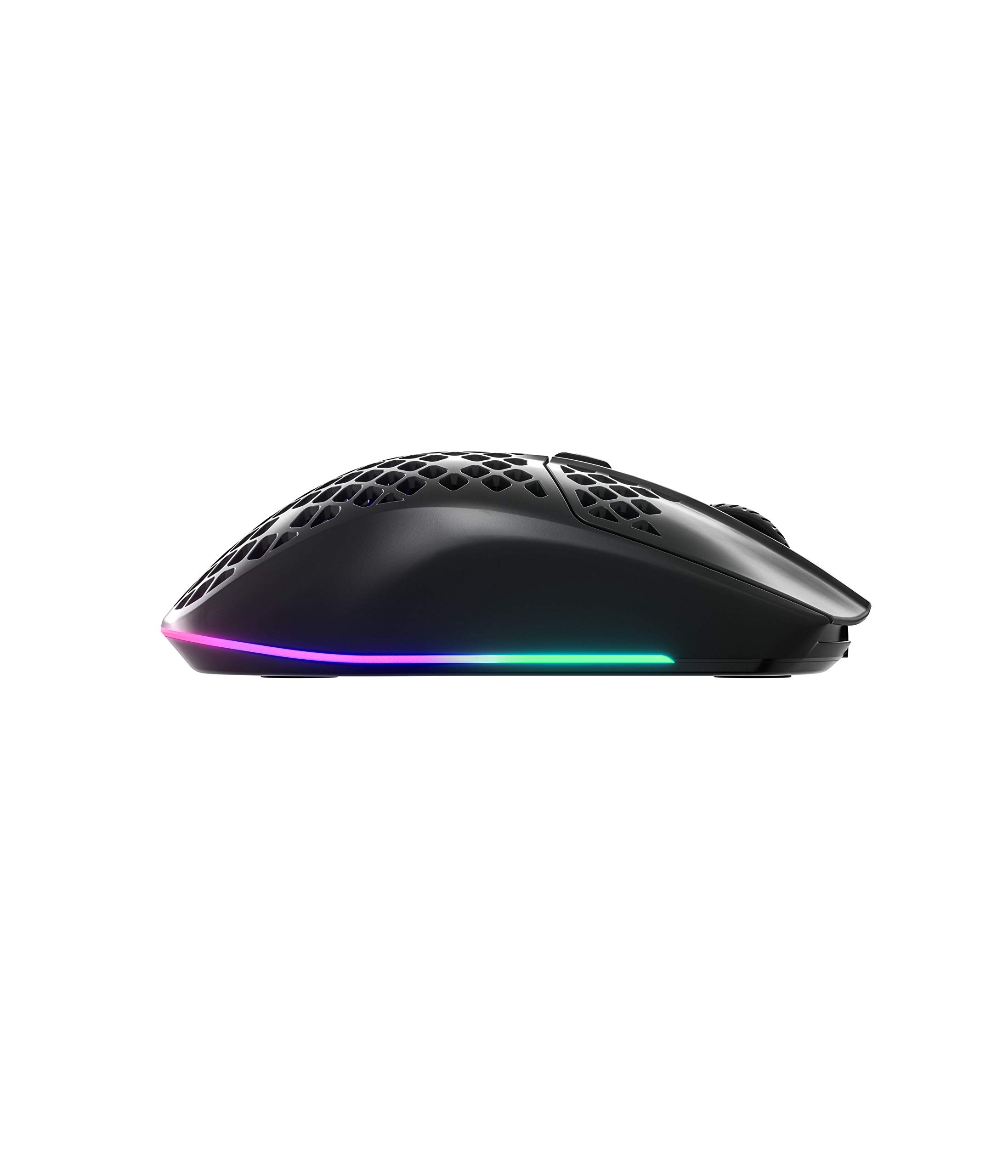SteelSeries Aerox 3 Wireless Gaming Mouse, 18,000 CPI TrueMove Air Optical Sensor, Ultra-Lightweight Water Resistant Design, 200 Hour Battery Life, Certified Refurbished