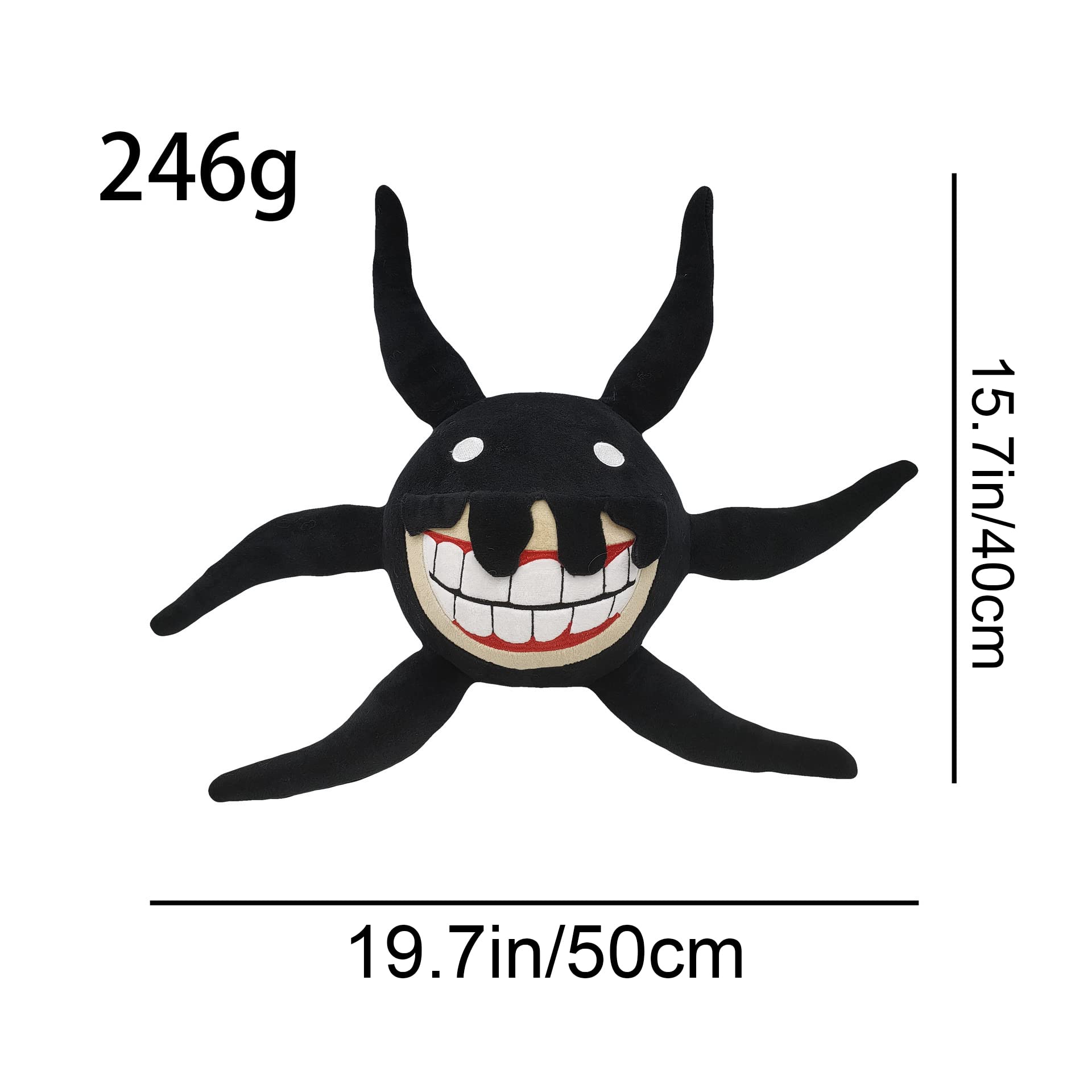 Xoerotk Doors Plush Toy Doll,3PCS Game Doors-Rlox Cool Character Soft Doll for Kids (3pcs Doors Rox)