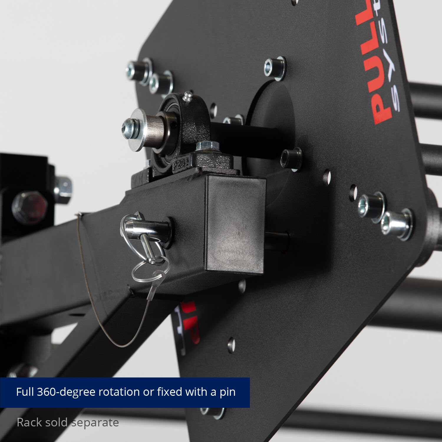 Titan Fitness T-3 and X-3 Series Rack-Mounted Revolving Pull-Up System 1.25†Pull-Up Bars