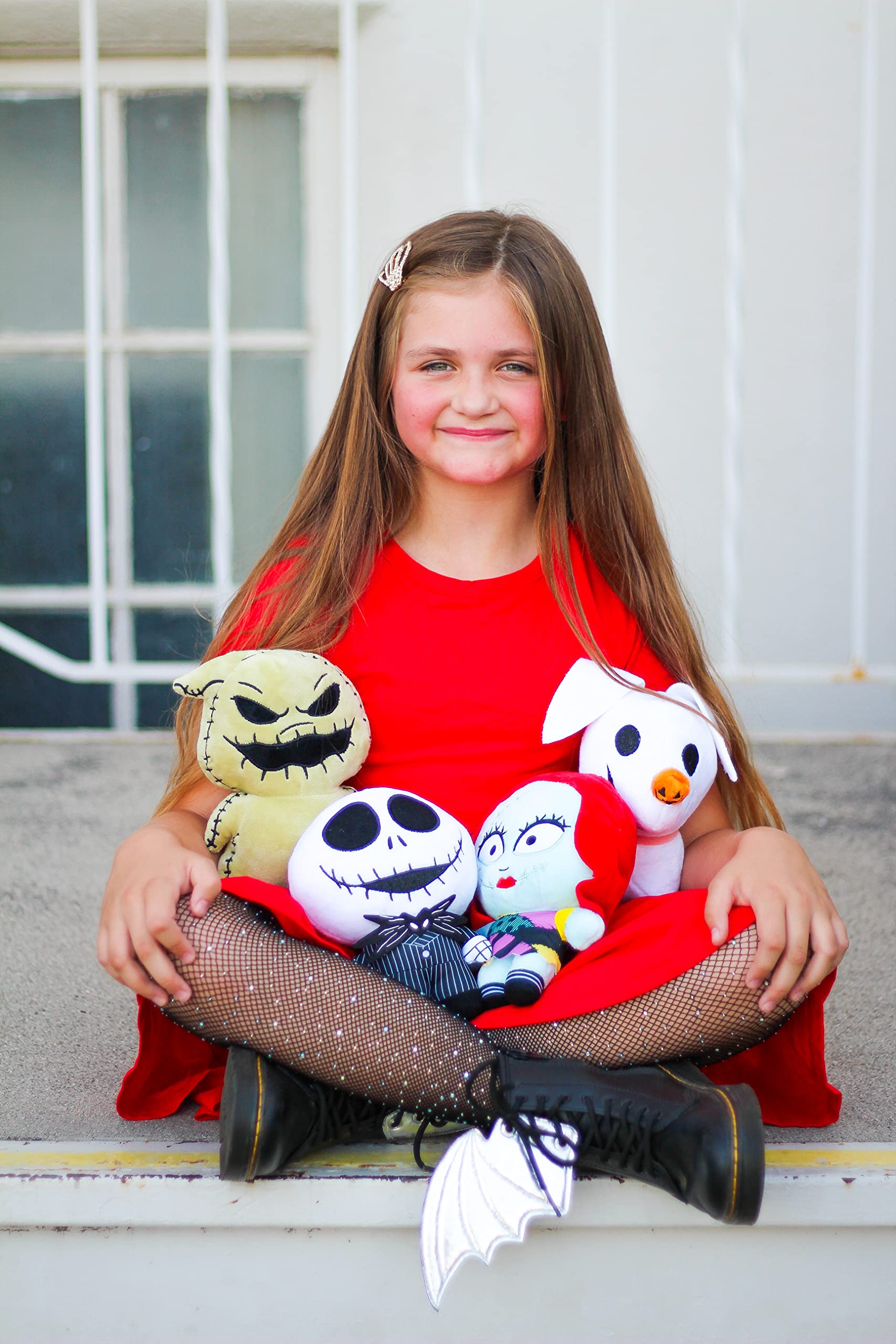 Wondapop Disney The Nightmare Before Christmas Zero 6.5" Plush Figure, Indoor Home Décor and Halloween Decoration
