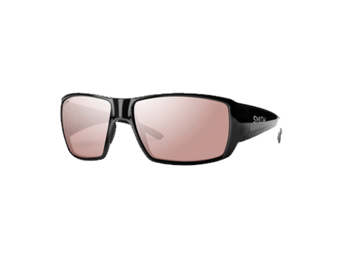 SMITH Guides Choice 096V/DE 62M Matte Havana/Chromapop+ Polarized Bronze Mirror Rectangle Sunglasses For Men For Women + BUNDLE with Designer iWear Eyewear Kit