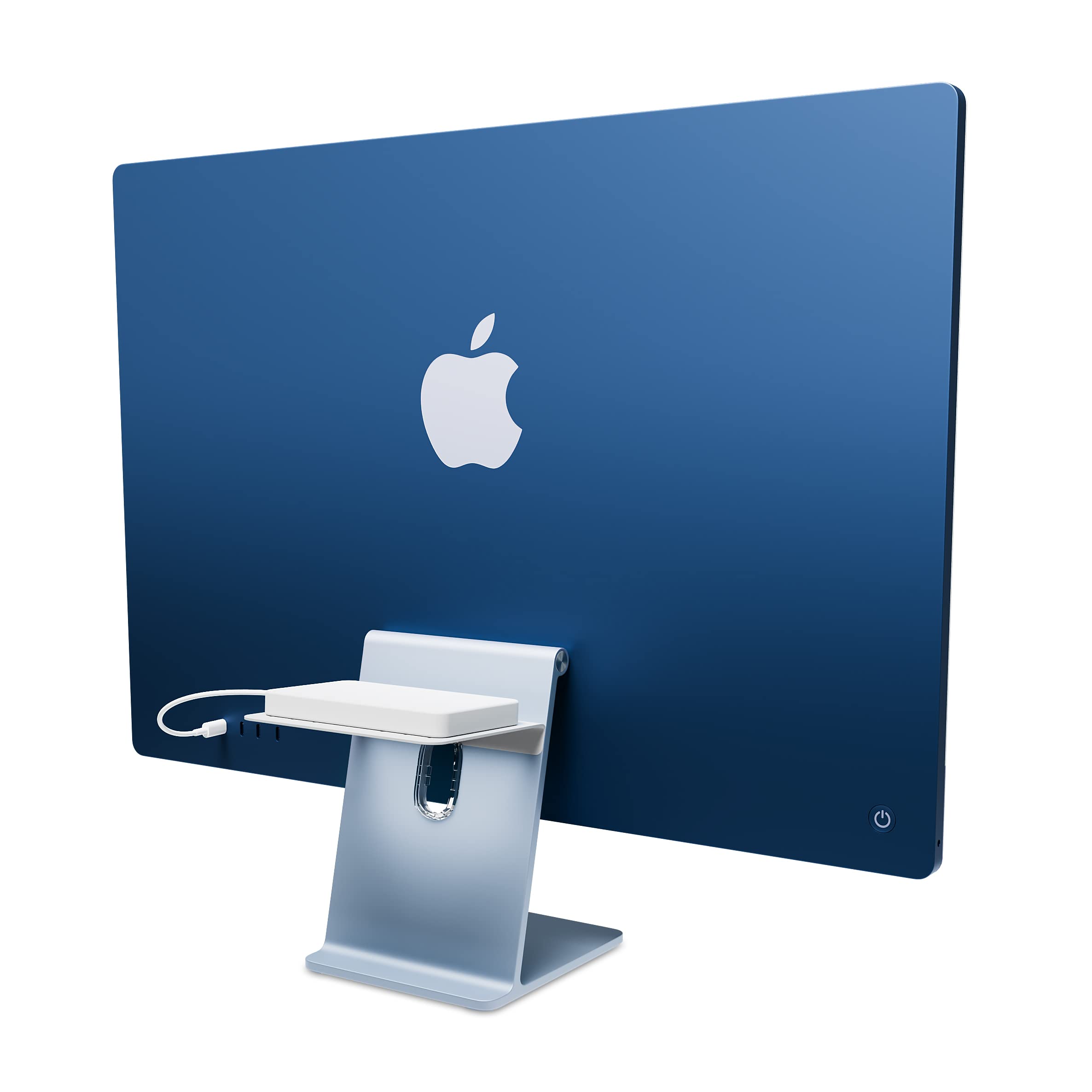 Twelve South Backpack for M1 iMac | Hidden Storage Shelf for Hard Drives and Accessories