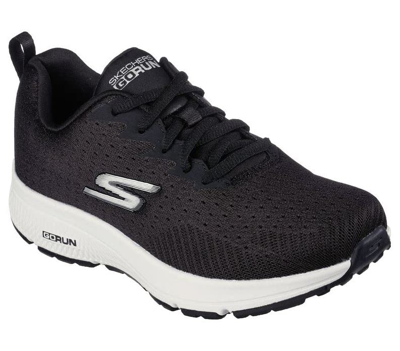 Skechers GO Run CONSISTENT Energize Black/White Wide 128286W BKW Womens US Sizes (Black/White, us_Footwear_Size_System, Adult, Women, Numeric, Wide, Numeric_8_Point_5)