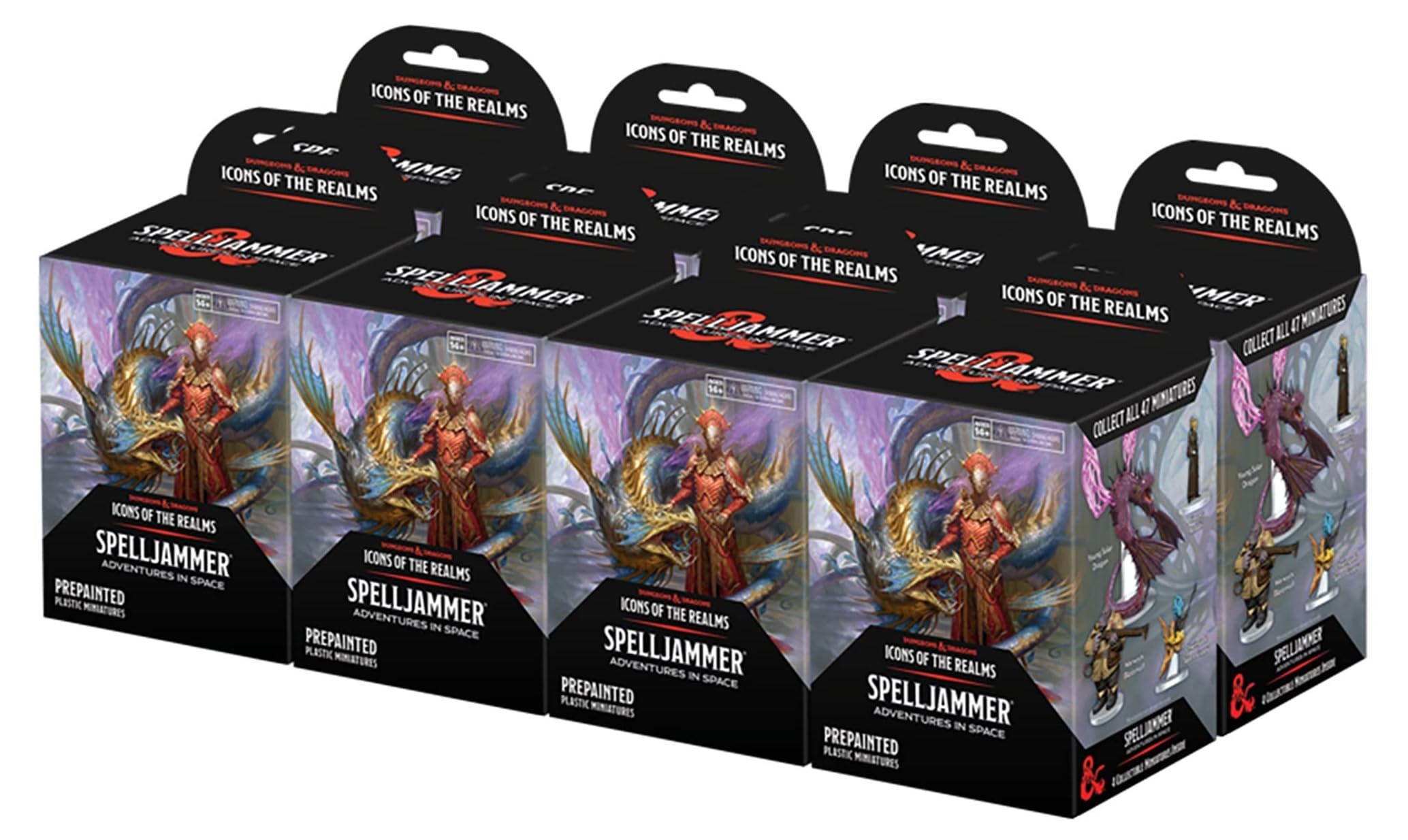WizKids D&D Icons of The Realms: Spelljammer: Adventures in Space - 8ct. Booster Brick