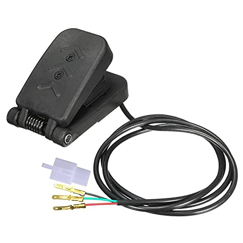 TDPROMOTO Electric Scooter Foot Pedal Throttle Accelerator for ATV Quad Boat E-Bike GoKart