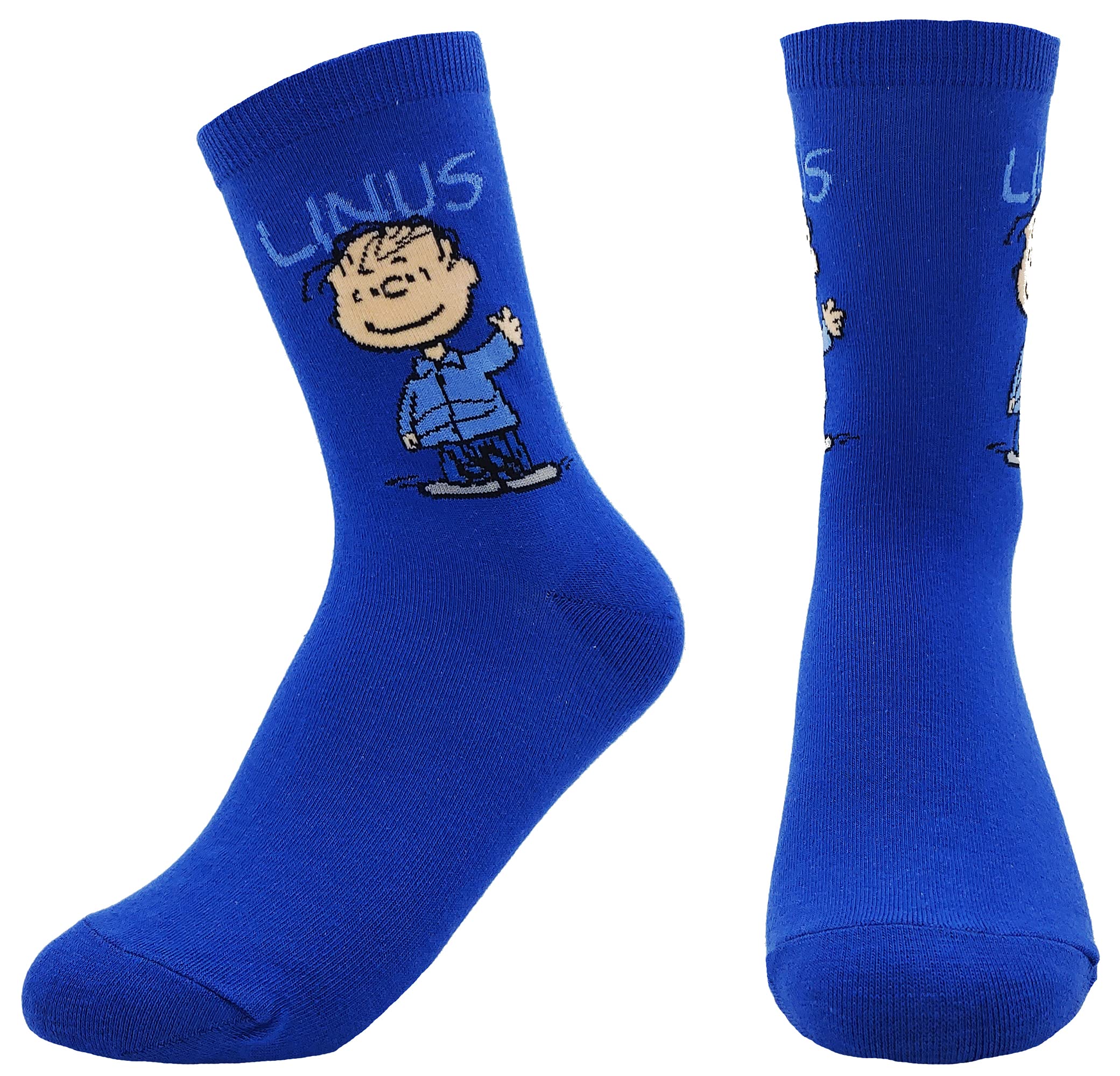 Worldlook Women's Comic Character Dog Peanuts Socks Cotton Blend (Non Slip Sneakers)