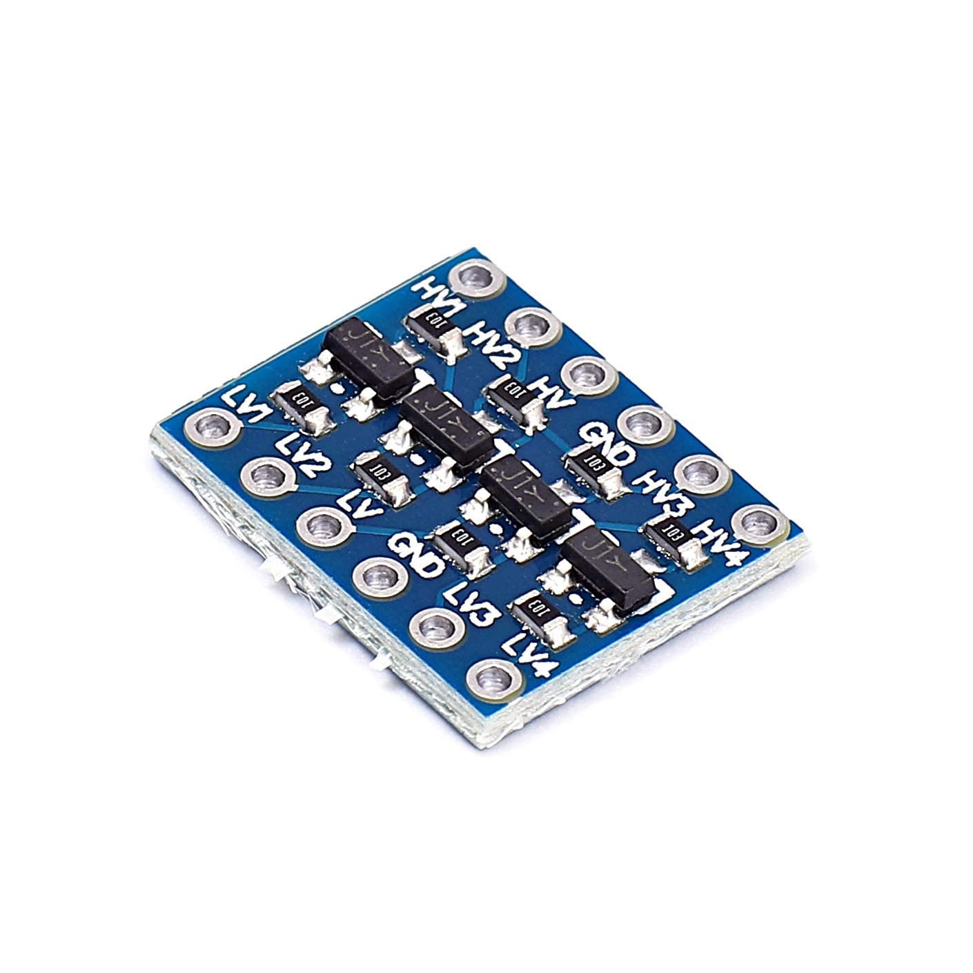 Songhe 4 Channels IIC I2C Logic Level Converter Bi-Directional Module 3.3V to 5V Shifter for Arduino Green Board 10PCS