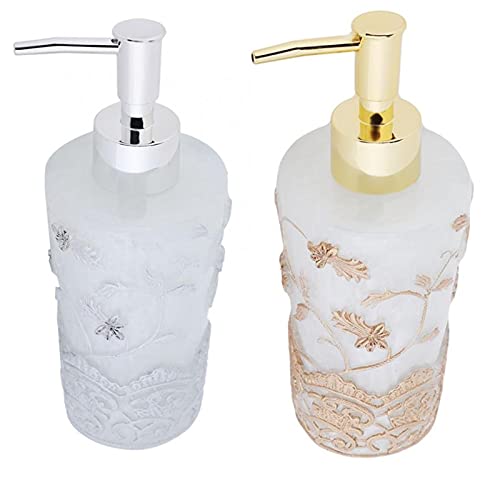 Soap Dispenser 350ml Liquid Soap Dispenser Bottle Bathroom Shampoo Lotion Shower Foam Pressing Pump Container Bottle, Kitchen Home Hotel Bathroom Accessories Bathroom Soap Dispenser (Color : 1)