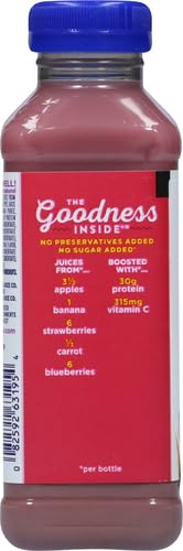 Naked Juice Double Berry Protein Zone, 15.2 oz