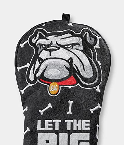 U SUCK AT GOLF Expertly Crafted Synthetic Leather Golf Head Cover - Ideal for Woods and Drivers - Tour Quality Golfing Accessories with Unique Designs - Perfect Christmas or Father’s Day Golfing Gift