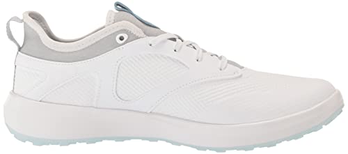 Puma Golf Women's IGNITE MALIBU WMNS Golf Shoe, PUMA White-PUMA Silver-Lucite, 9