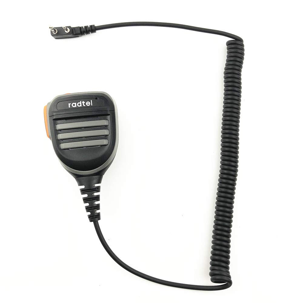 radtel Platinum Series Rainproof Heavy Duty Shoulder Speaker Mic Compatible RT-470X RT-470 RT-490 RT-890 RT-830 RT-495 TYT Kenwood radios,Microphone… (Advanced Mic)