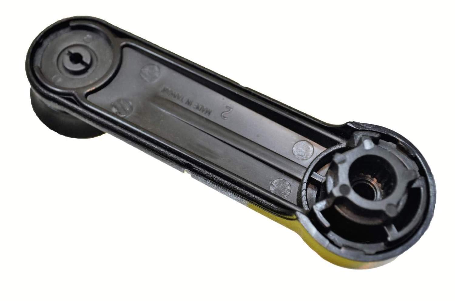 PT Auto Warehouse FO-1503A-P - Window Crank Handle, Black - Left/Right Pair