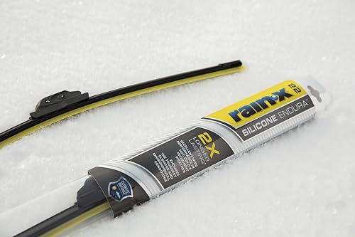Rain-X 830122 Silicone Endura Wiper Blades, 22 Inch Windshield Wipers (Pack of 1), Automotive Replacement Windshield Wiper Blades With Two Times Longer-Lasting Resilient Silicone Rubber Squeegee