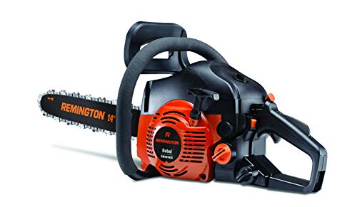 Remington 41AY4214983 RM4214CS 42cc Full Crank 2-Cycle Gas Powered Chainsaw 14-Inch Bar, Automatic Oiler, and Low Kickback Chain, 42cc-14-Inch, Orange