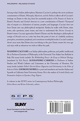 Philosophy, Mysticism, and the Political: Essays on Dante (Contemporary Italian Philosophy)