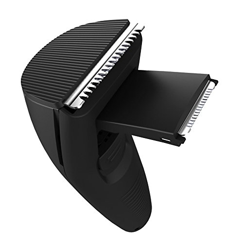 Remington MB4045B The Beardsman: Beard Boss Full Beard Trimmer Kit, Precise Detail Groomer (6 pieces), Platinum, male