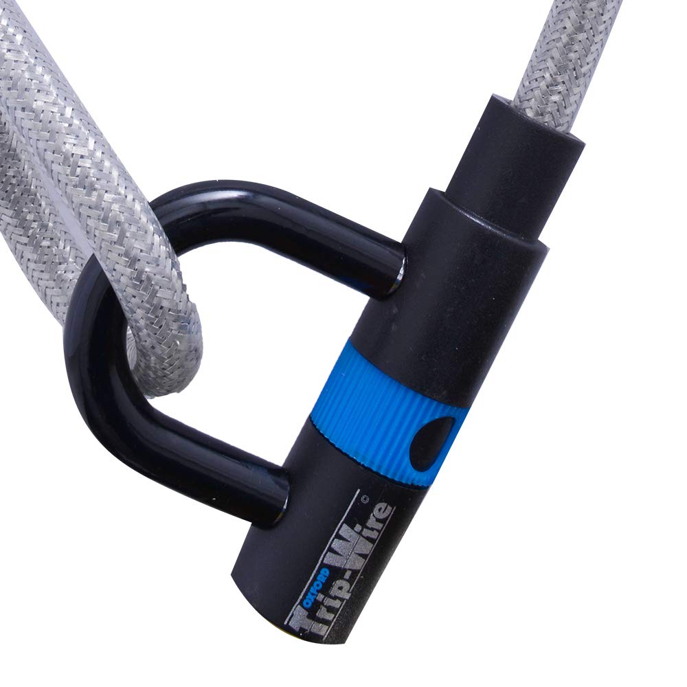 Oxford OF334 Trip-Wire U Lock and 15mm High Tensile Steel Cable