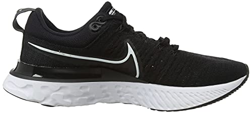 Nike Women's Sneaker, Black White Iron Grey, 10 AU