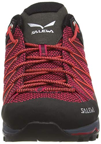Salewa Women's Trekking & Hiking Boots High Rise Hiking Shoes, Virtual Pink Fluo Coral 6157, 9.5