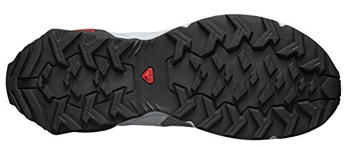 Salomon X Raise MID Gore-TEX Hiking Boots for Women, Flint/Phantom/Quarry, 10.5