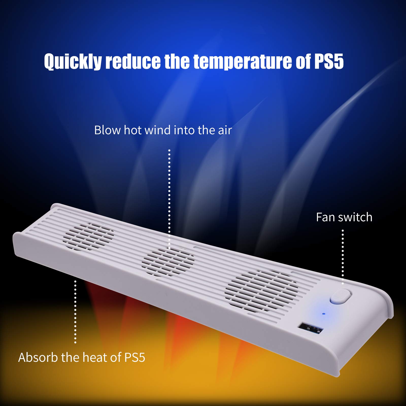 PS5 Cooling Fan (White)