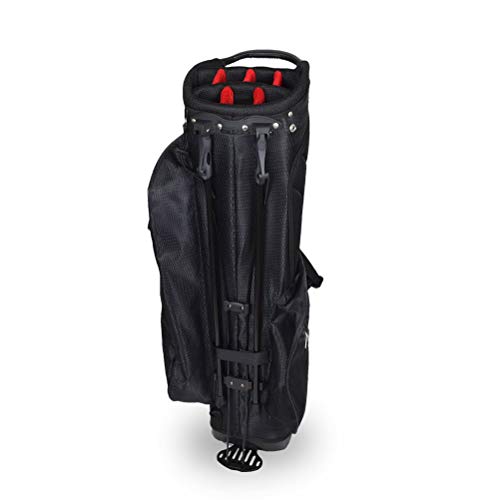 Ray Cook Golf RCS-2 Deluxe 14 Way Divider Stand Bag Black/Red