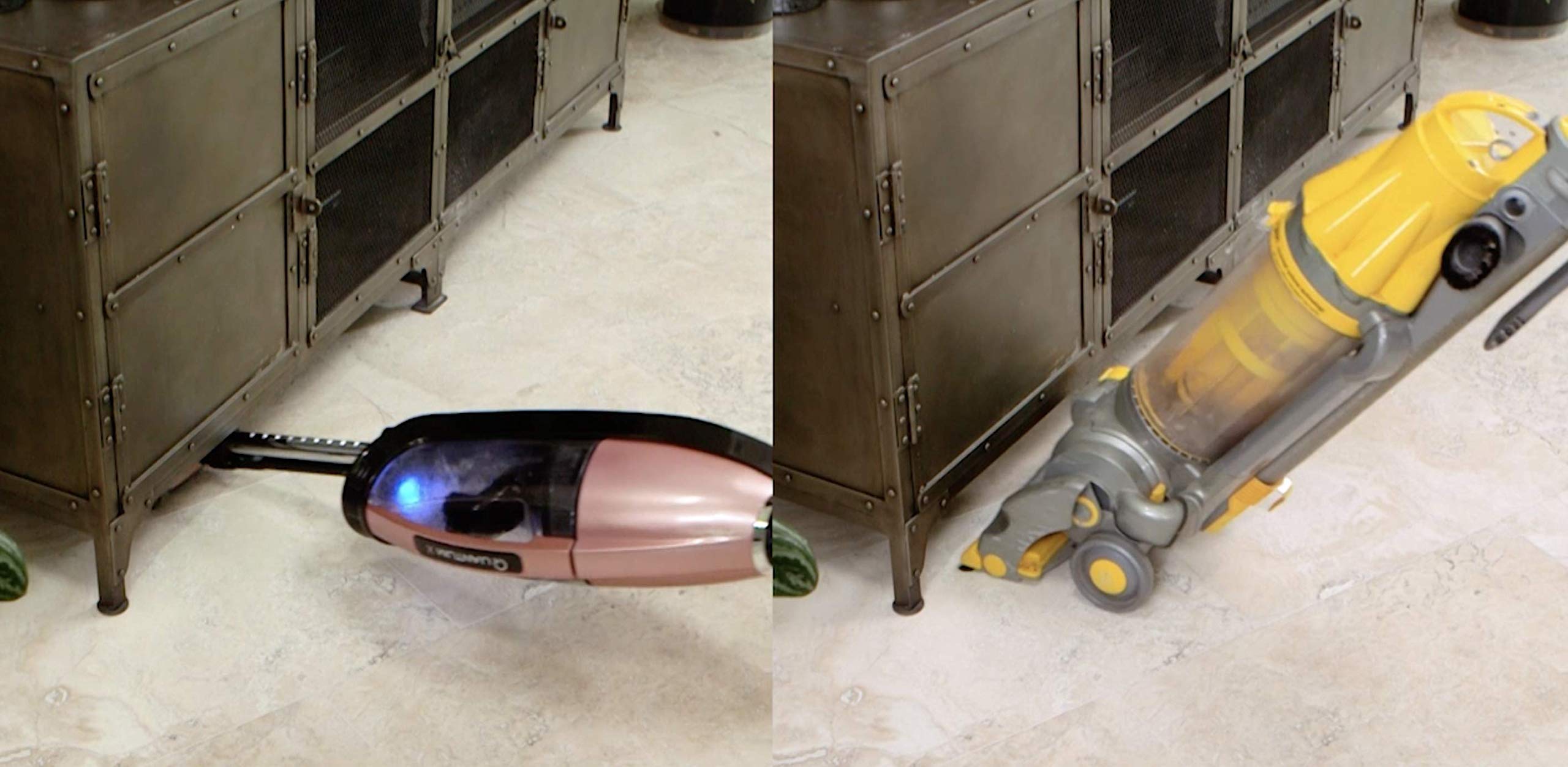 Quantum X Upright Water Vacuum Cleaner - No Filters, Telescopic Body, Pet Vacuum Cleaner and Picks Up Wet Spills, Unique Technology (Rose Gold) (Renewed)