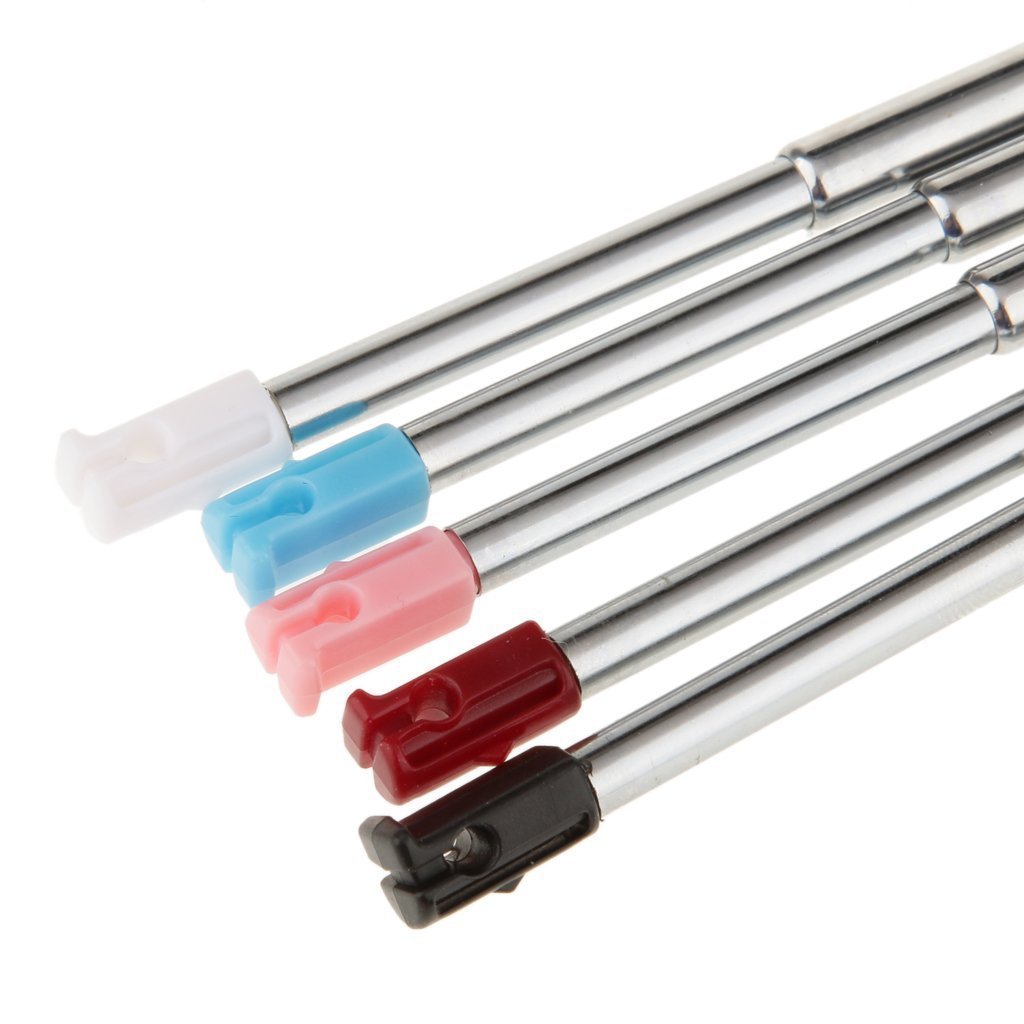 Retractable Replacement Metal Stylus Touch Pen Compatible 3DS/3DS XL/3DS LL Pack of 10