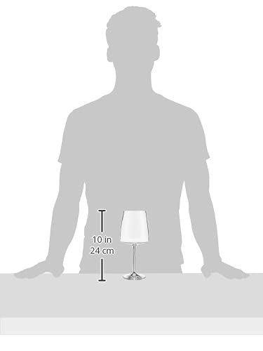 Zwiesel Glas Tritan Crystal Sensa Collection, Burgundy Red Wine Glass 24 Ounce, Set of 2