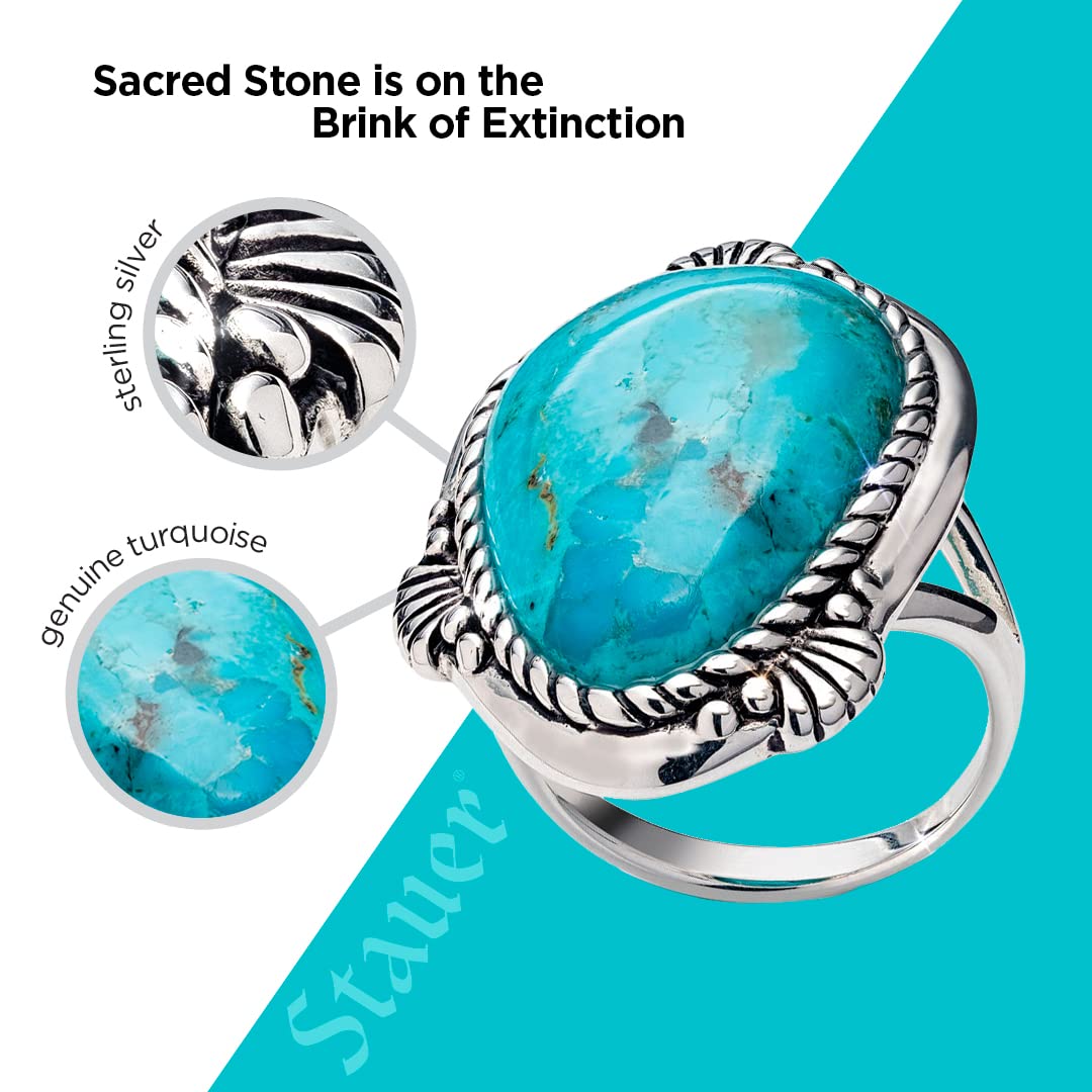 Stauer - Women's Sedona Turquoise Ring (Size 7)