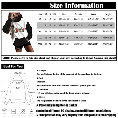 YYQXIiyty Womens Hats for Patchwork Print Sweatshirt Casual Tie Autumn and Winter V Neck Pullover Fashion Long Sleeve Hoodies