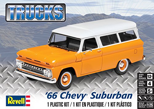 Revell Trucks '66 Chevy Suburban Plastic Model Kit